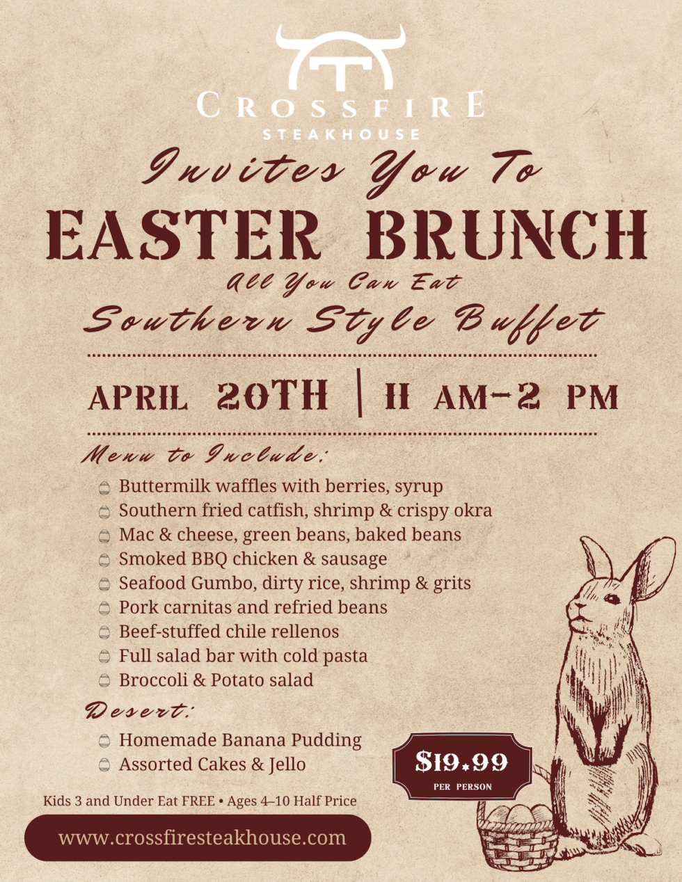 Easter Buffet - Circle T Arena | Hamilton, Texas