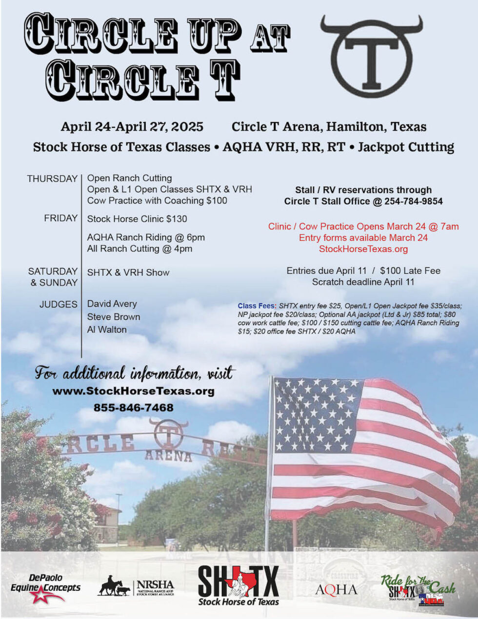 Stock Horse of Texas Clinic - Circle T Arena | Hamilton, Texas